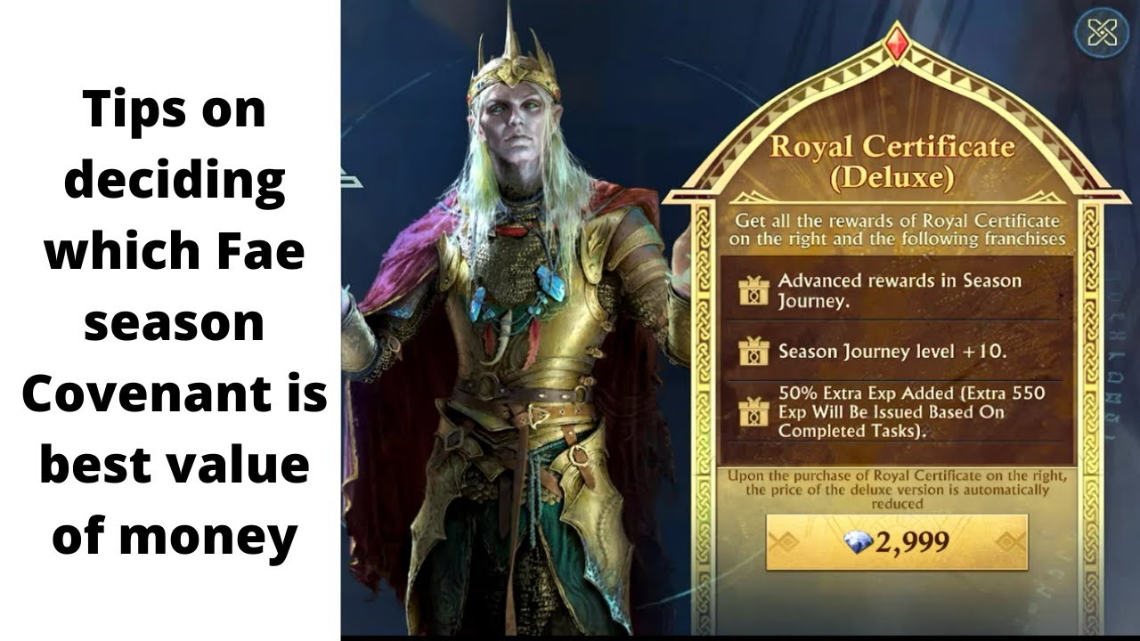 Tips on deciding which Fae Season Covenant is best value of money for ...
