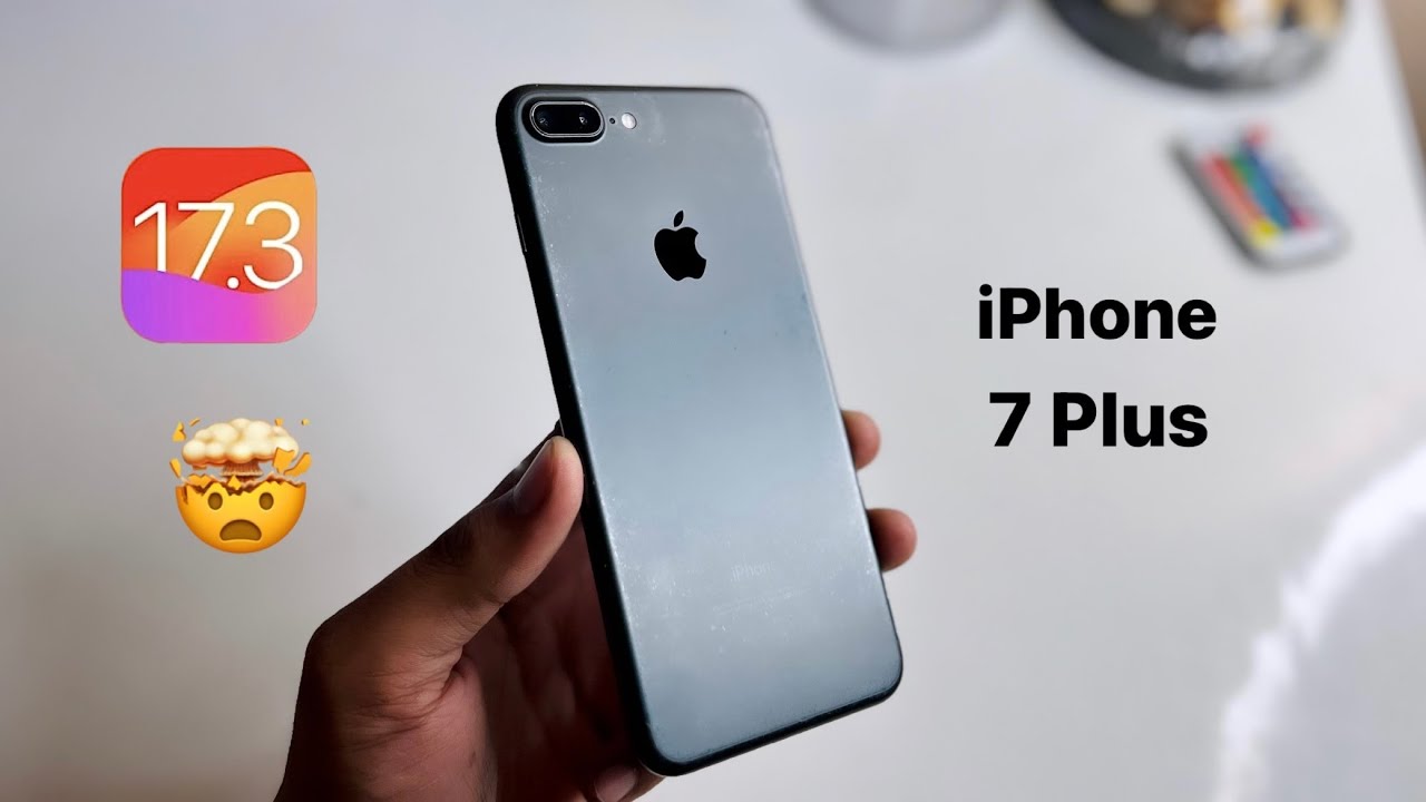iOS 17 on iPhone 7Plus - New update for iPhone 7+ on iOS 17 - YouTube