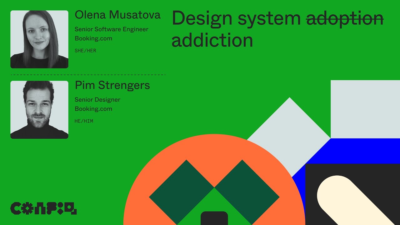 Config 2024: Design system adoption addiction (Pim Strengers & Olena Musatova, Booking.com ...