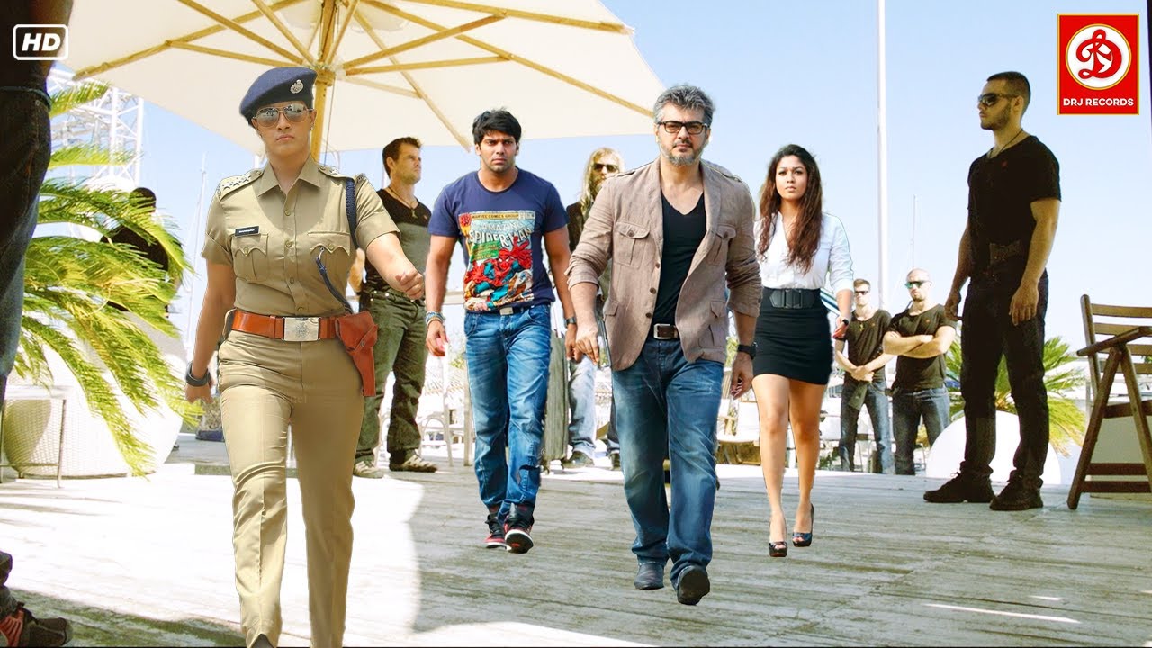 Ajith Kumar & Jyothika (HD)-l Hindi Dubbed Movies | Telugu Love Story ...