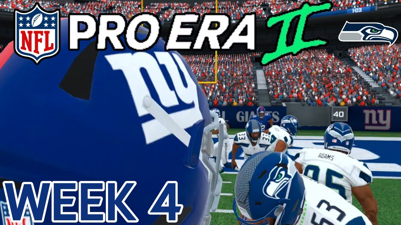 NFL Pro Era 2 VR - Week 4 NY GIANTS All-Pro Season - YouTube