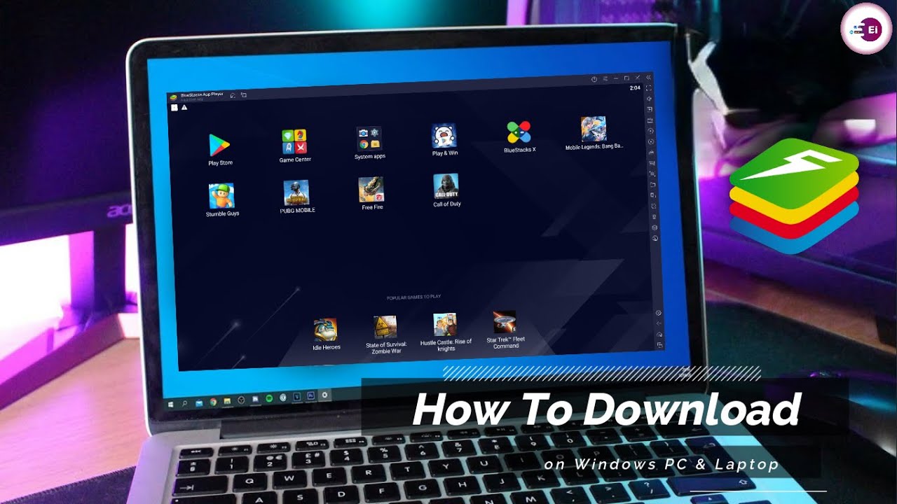 How to Download the New BlueStacks 5 on Windows PC & Laptop 2025 - YouTube
