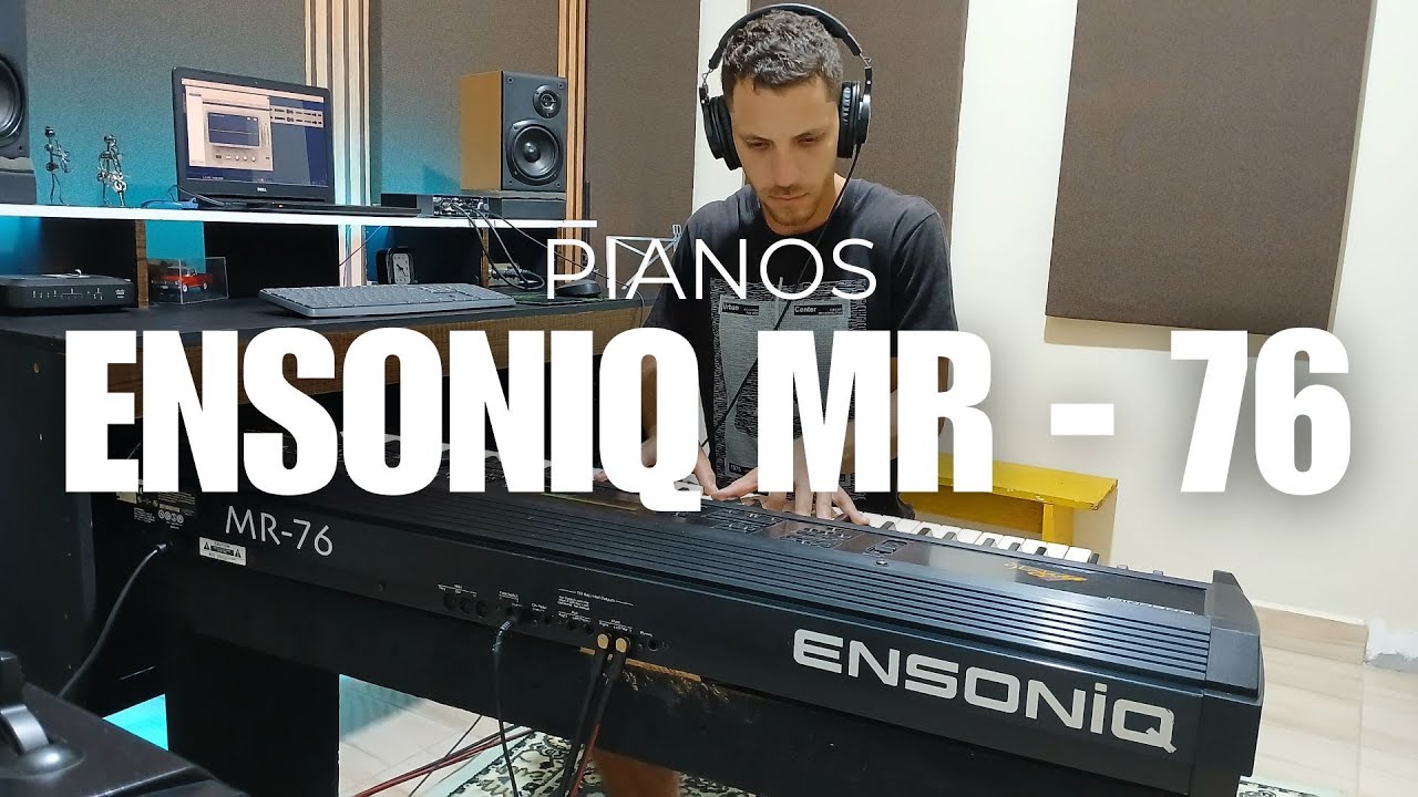 Pianos AC. ENSONIQ MR - 76 ( Ano 1996 ) - YouTube