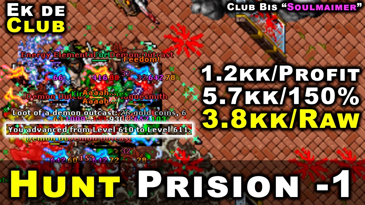😎Ek de Club/Soulmaimer (600+)😎 - Hunt Prision -1 - Hunt esquecida pelos ...