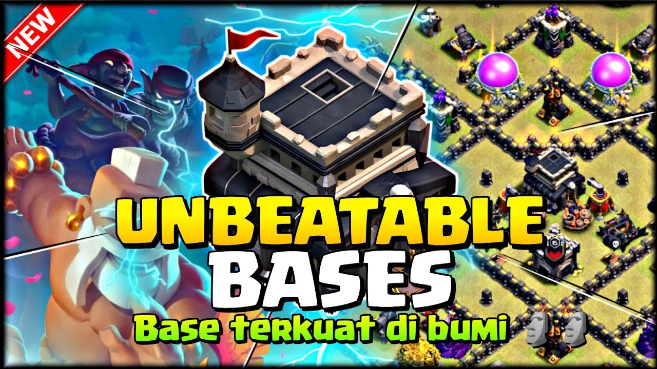 NEW UNBEATABLE BASES*Th9 war base with copy link + 5 proof replay ...