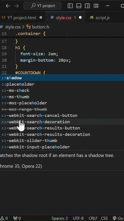 Countdown Timer using HTML, CSS & JavaScript ⏳ | Beginner Web ...