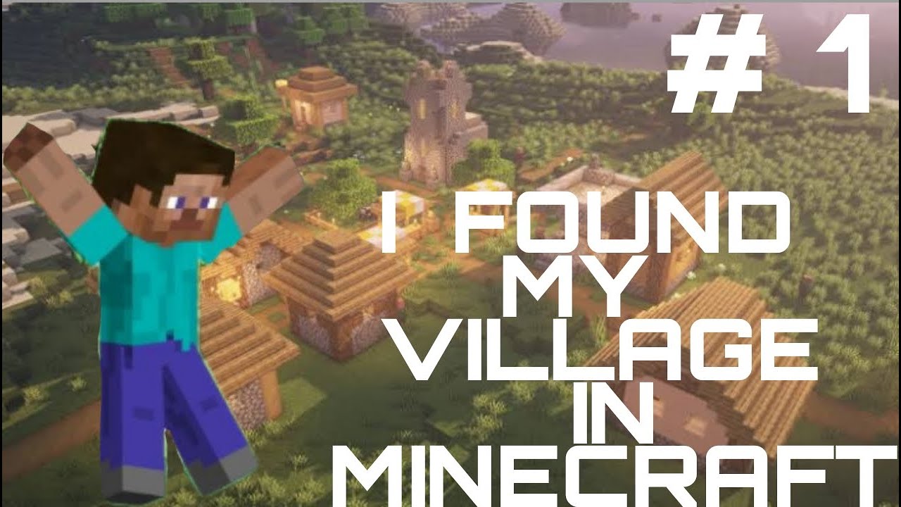 I FOUND MY VILLAGE IN MINECRAFT #1 (INDIAN GAMER HD) - YouTube
