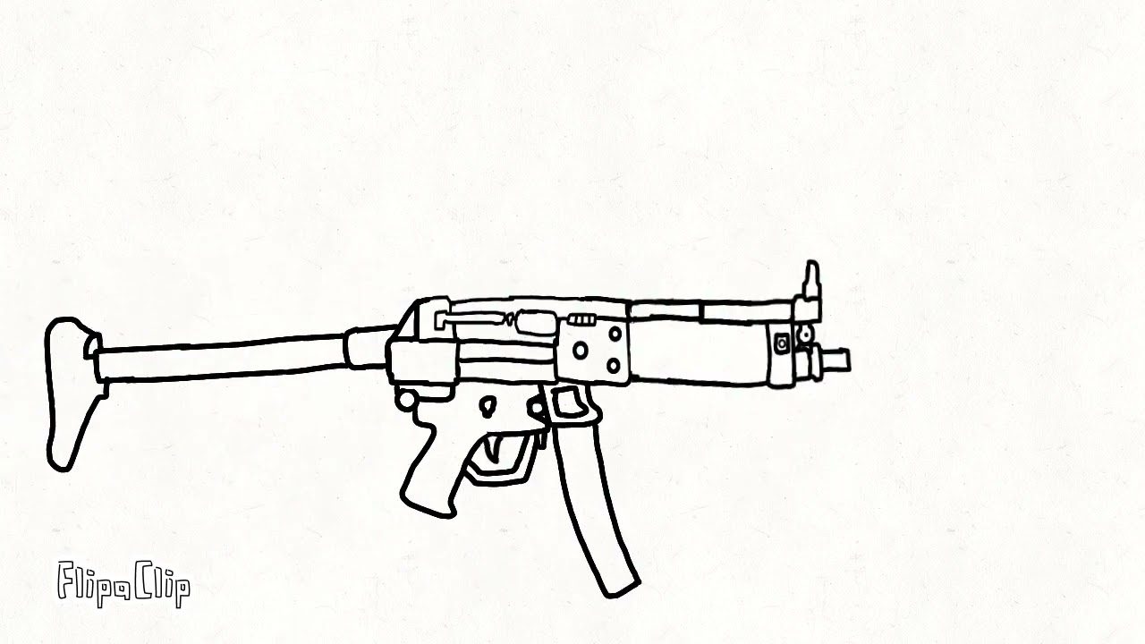 MP5 + reloading animation - YouTube