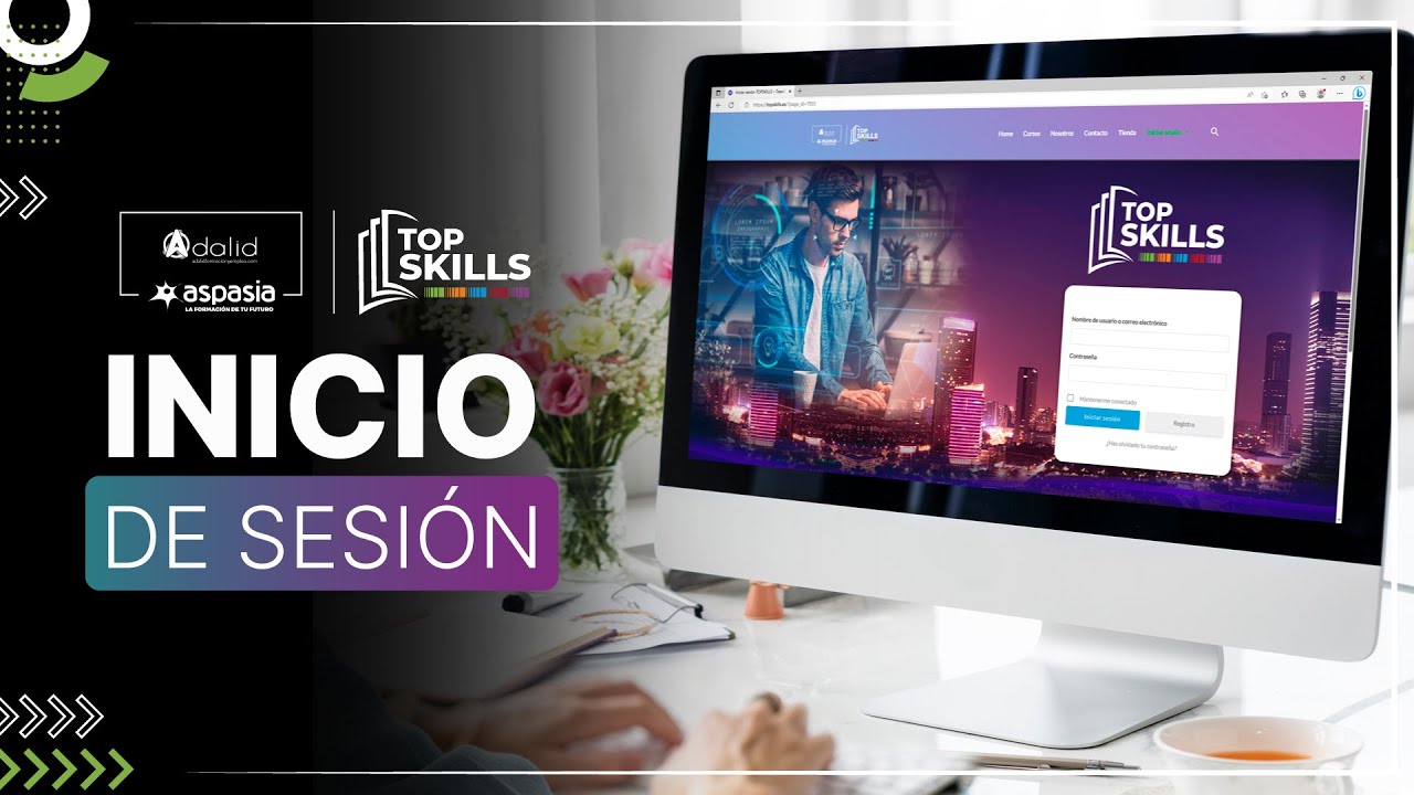 Tutorial de navegación plataforma TOPSKILLS - YouTube