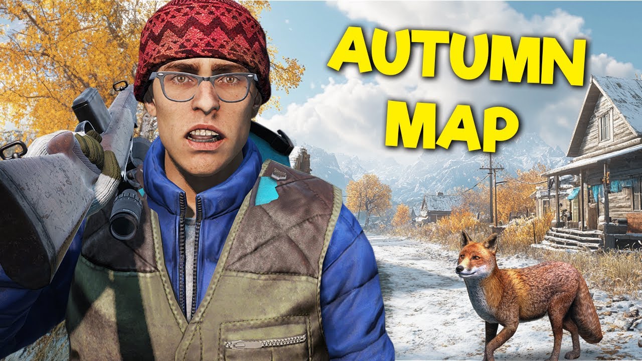 First Look At The NEW Autumn DayZ Map! - YouTube