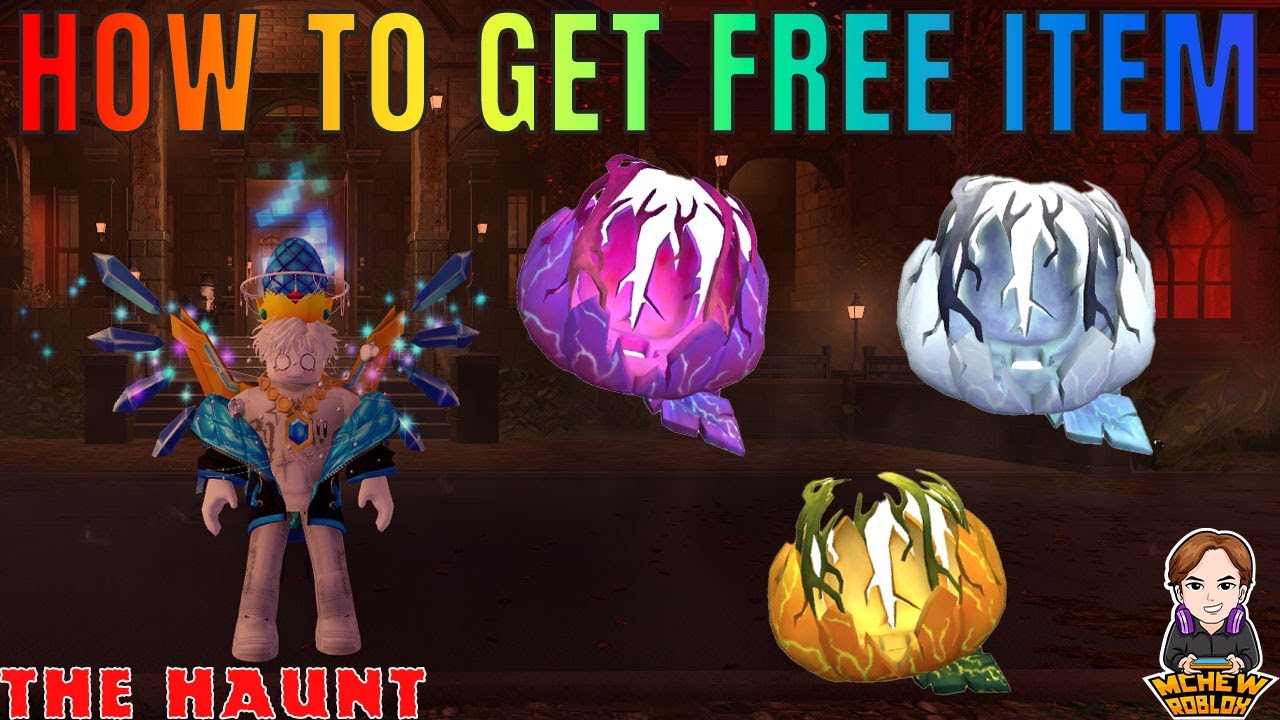 How to get the THREE SMASHED PUMPKIN in THE HAUNT HUB | ROBLOX - YouTube