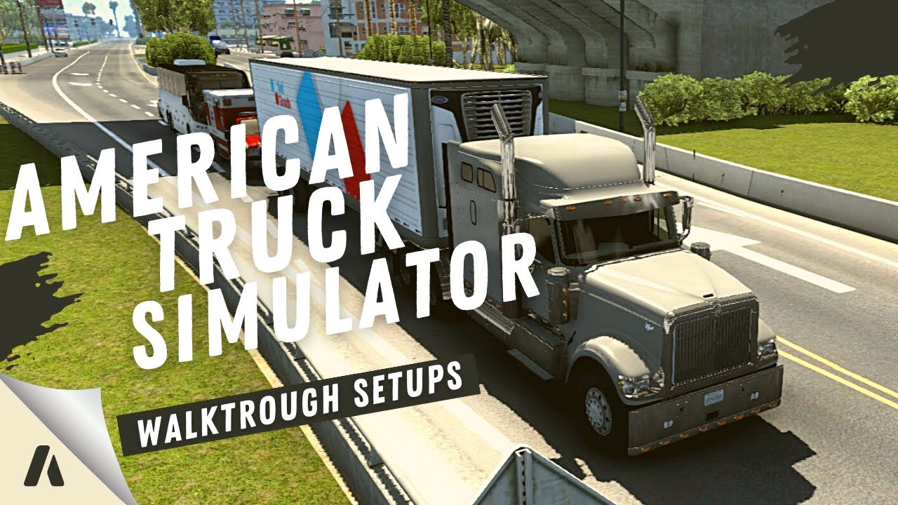 American Truck Simulator walkthrough for beginners + $926 😵😵😵😵😵😵😵😵😵 ...