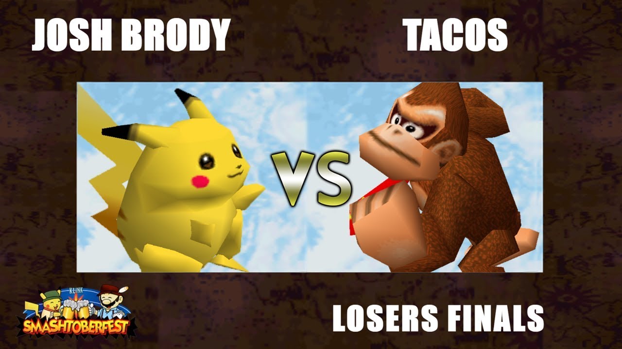 Smashtoberfest Losers Finals - Josh Brody (Pikachu) Vs. tacos (DK ...