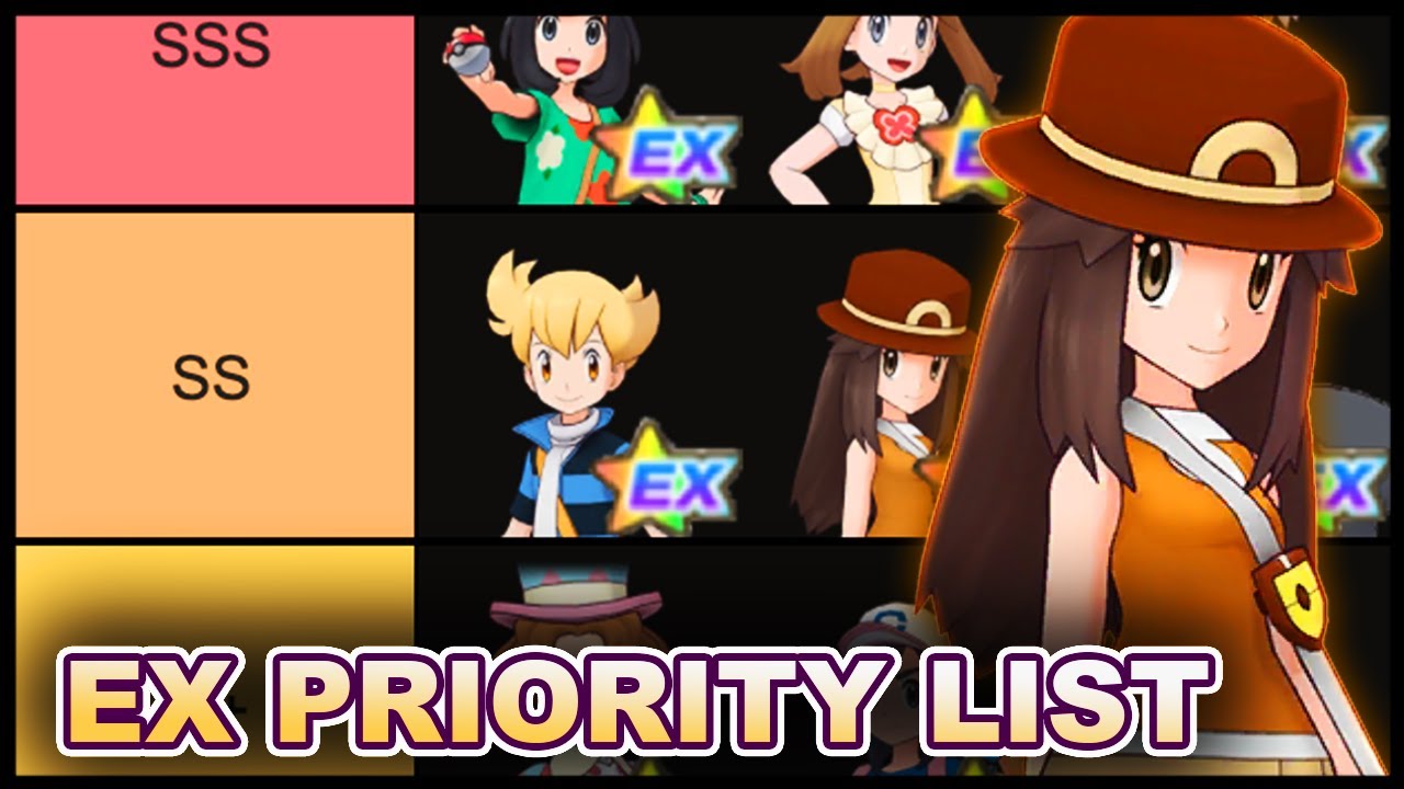 6 Star EX Priority List! Easter Update Edition! | Pokemon Masters EX ...