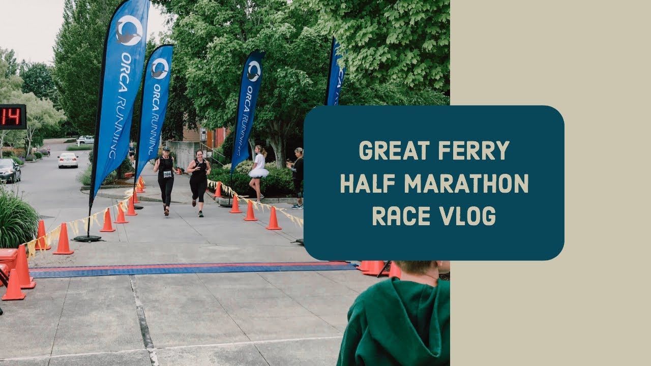 The Great Ferry Race Half Marathon / MEGAN RUNS THINGS Race Vlog - YouTube