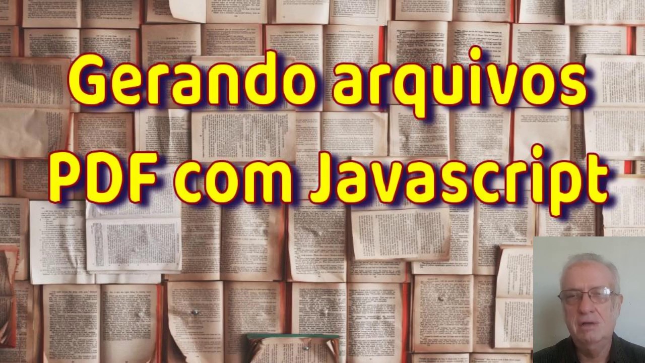 Gerando arquivos PDF com Javascript - YouTube