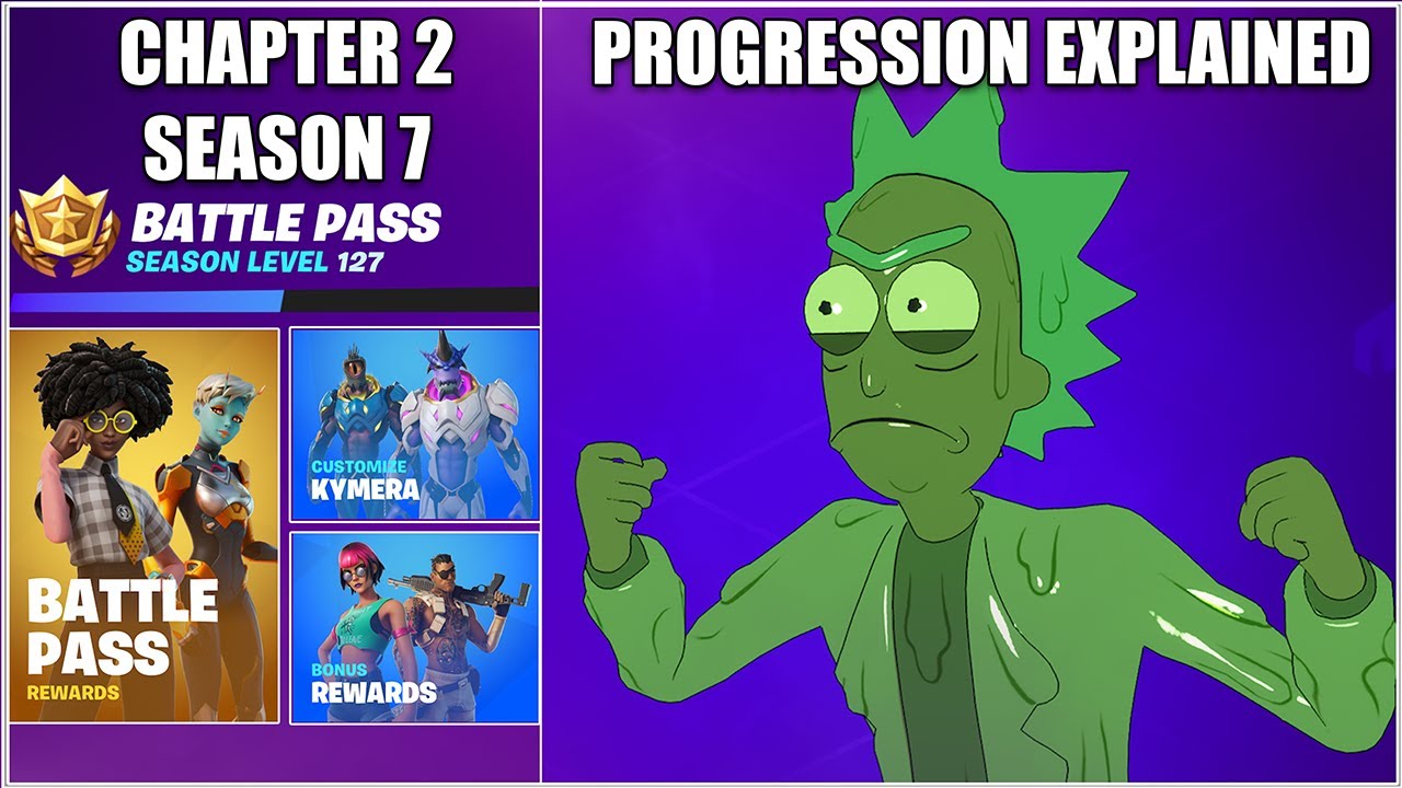 Fortnite Chapter 2 Season 7 Progression Explained (Battle Stars, Alien ...
