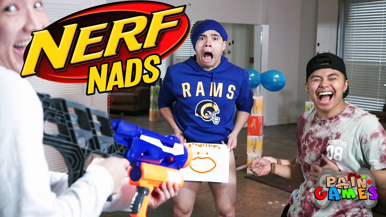 PAIN GAMES: Nerf Nads! - YouTube