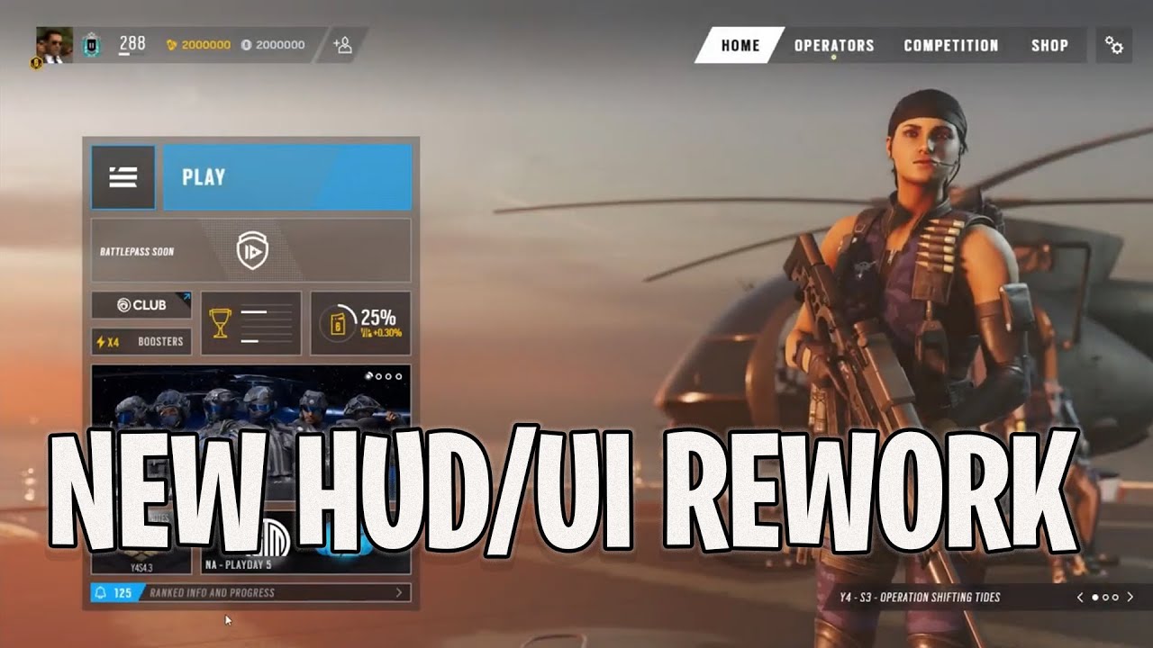 This new HUD will Save Rainbow Six Siege (Y7S4 Solar Raid) - YouTube
