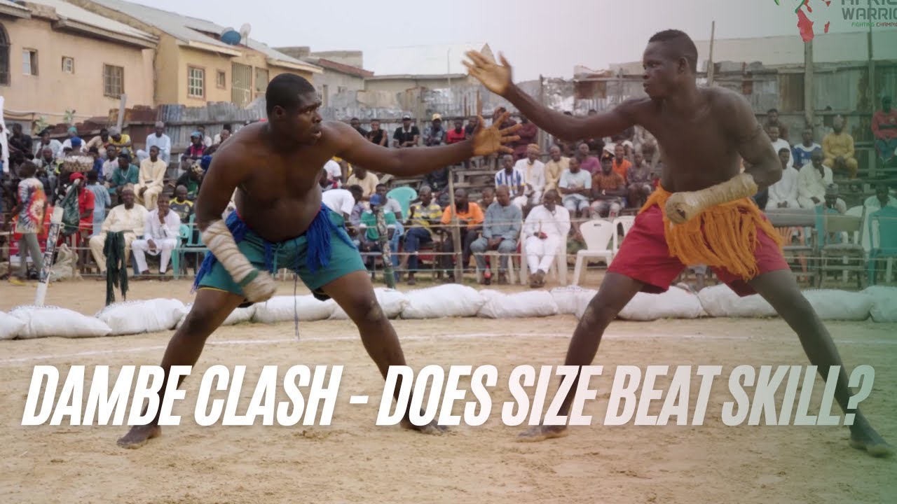Does Size Beat Skill? Heavyweight Dambe | Danbature vs Chanji | African ...