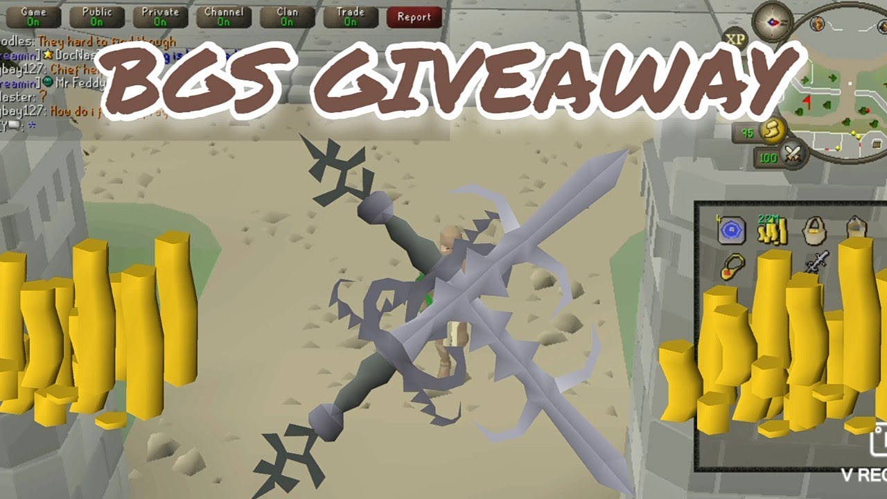 OSRS | BGS Giveaway | I Appreciate You - YouTube