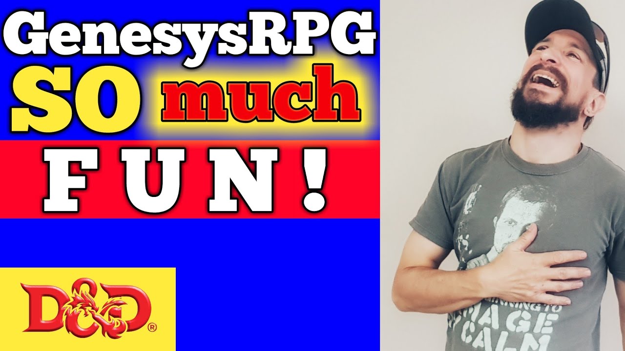 Genesys RPG gameplay is so much fun! DnDaily #187 D&D and RPG - YouTube