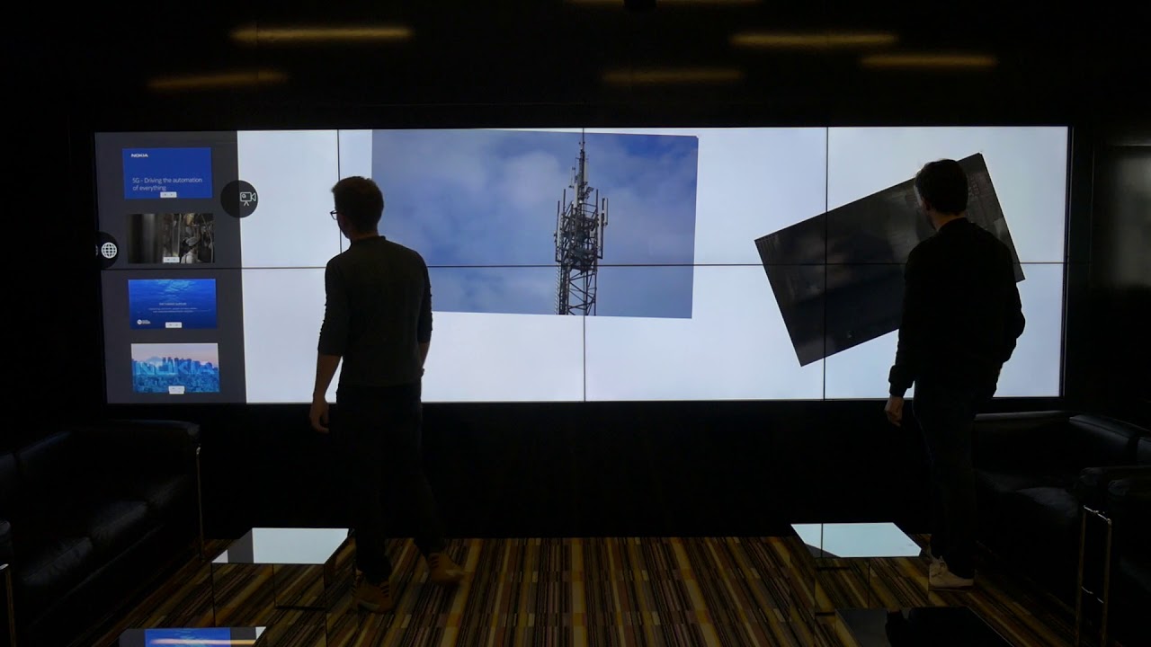 Interactive Video Wall