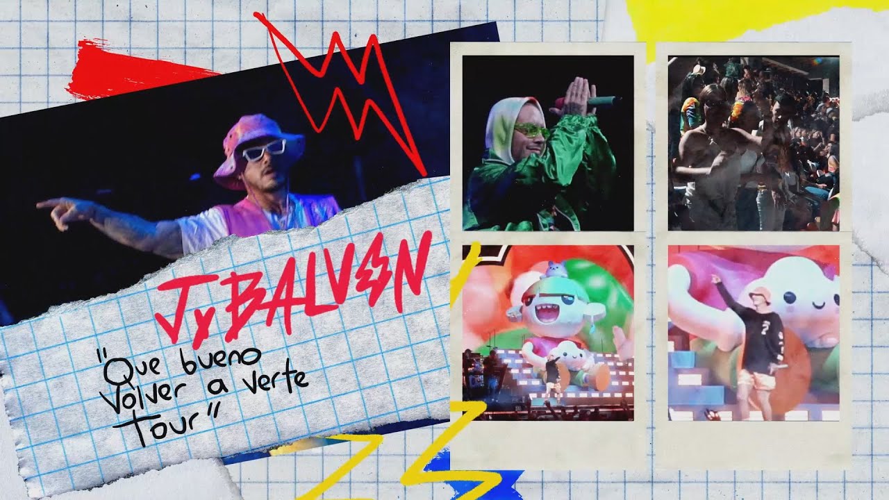 ¡J Balvin en concierto este 2024! - 'Que Bueno Volver a Verte Tour' en ...