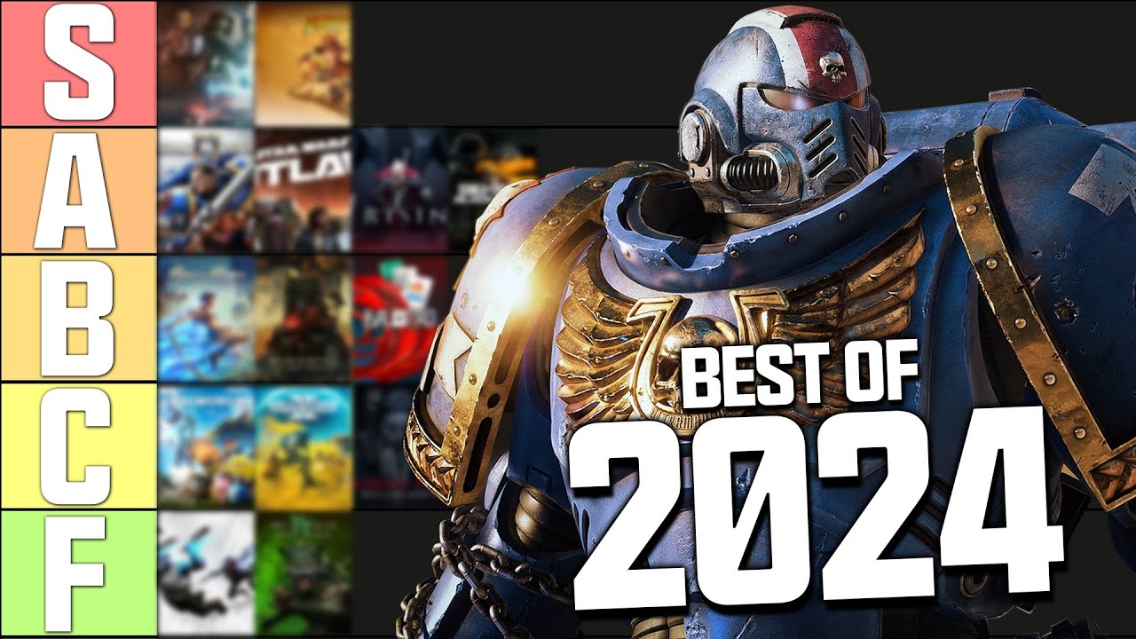 I Perfectly Ranked the Best Games I Played in 2024 (GOTY Tier List ...