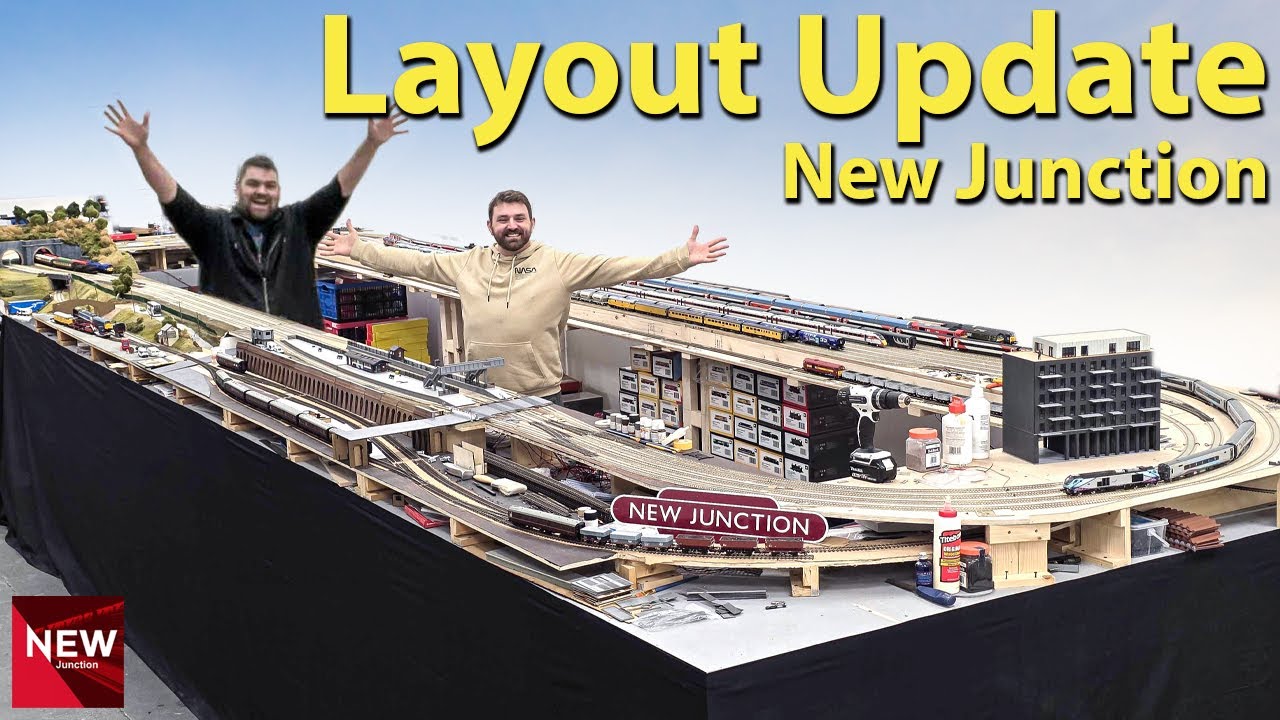 New Junction Model Railway EP 67 - A Layout Update with Special Guest ...