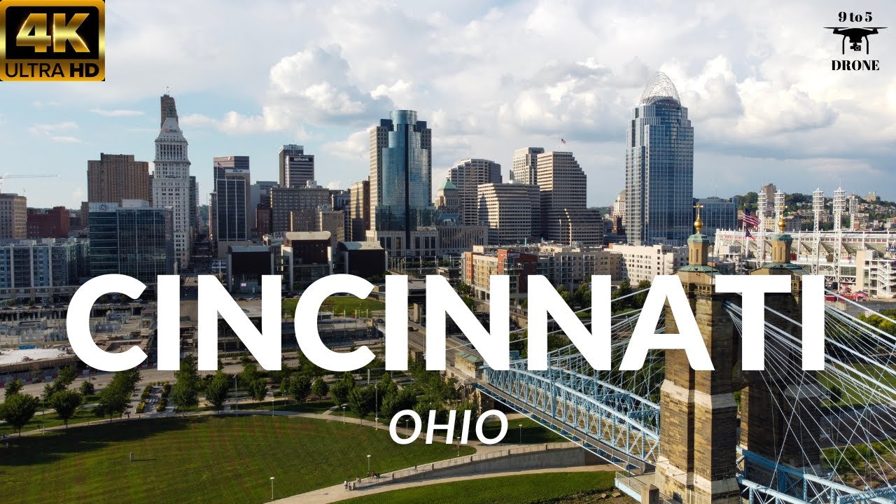 Cincinnati 4K Drone Footage | Cincinnati, Ohio - YouTube