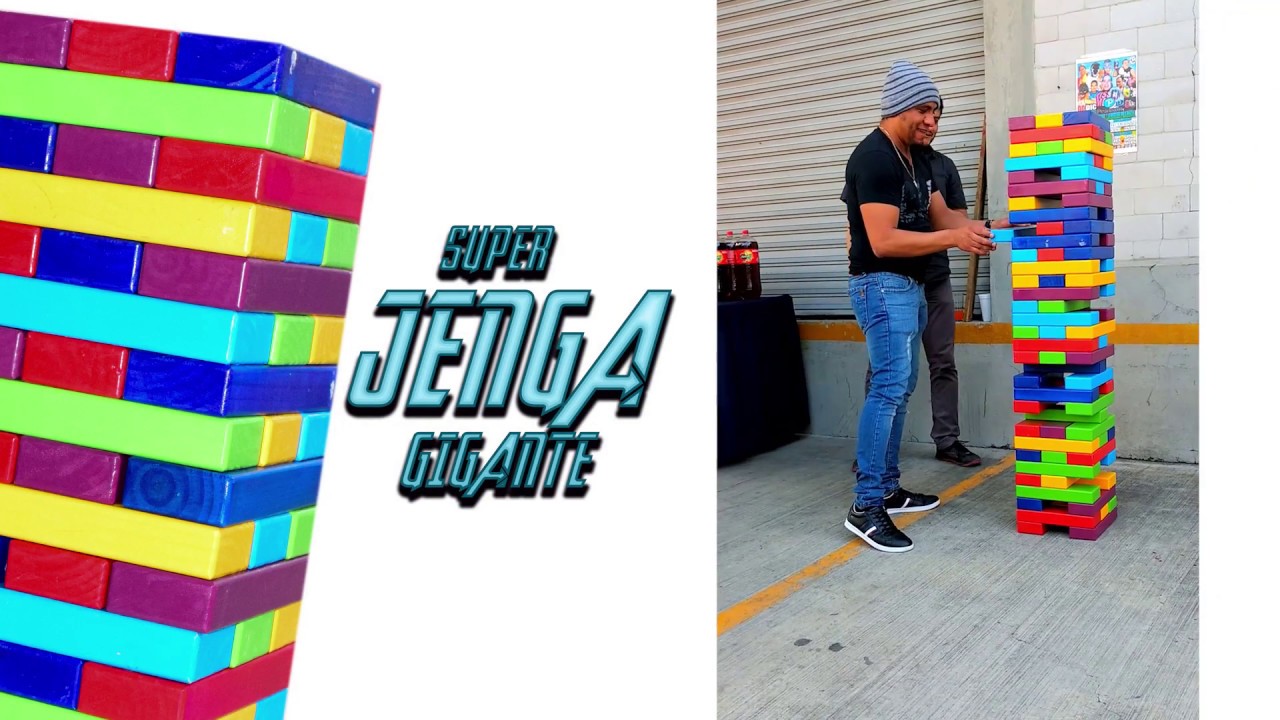JENGA GIGANTE - YouTube