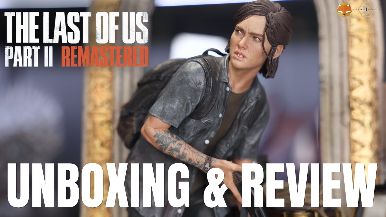 Prime 1 Ellie The Last of Us Part II 1/4 Scale Statue Unboxing & Review ...