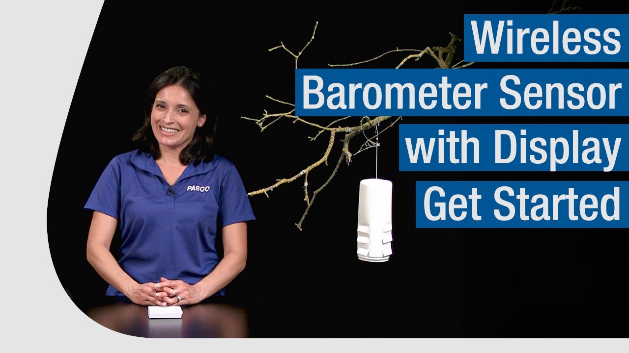 Wireless Barometer Sensor with Display | Get Started - YouTube