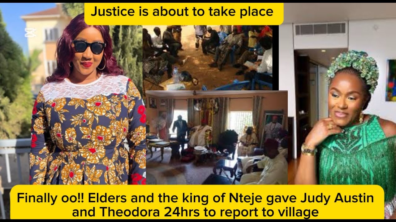 Finally oo!! Elders and the king of Nteje gave Judy Austin and Theodora ...
