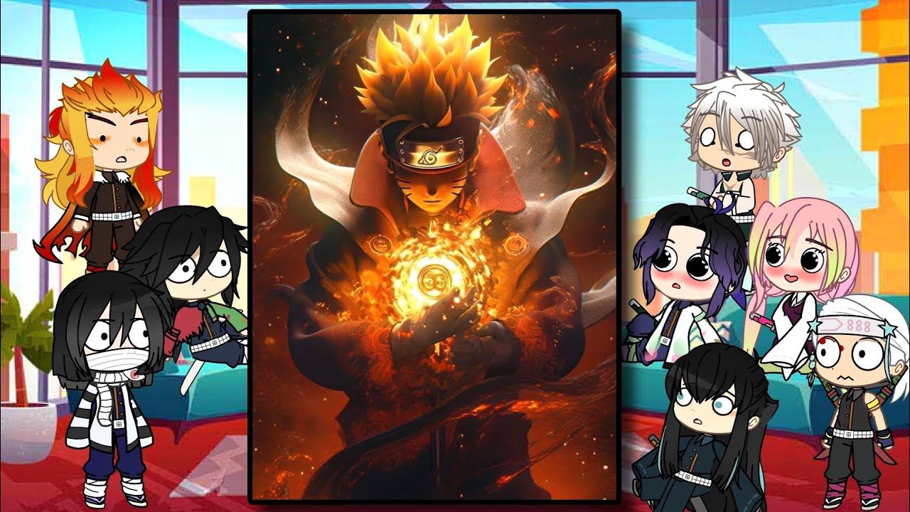 Hashiras React To Naruto & Sasuke As New Hashiras | Gacha Club | - YouTube