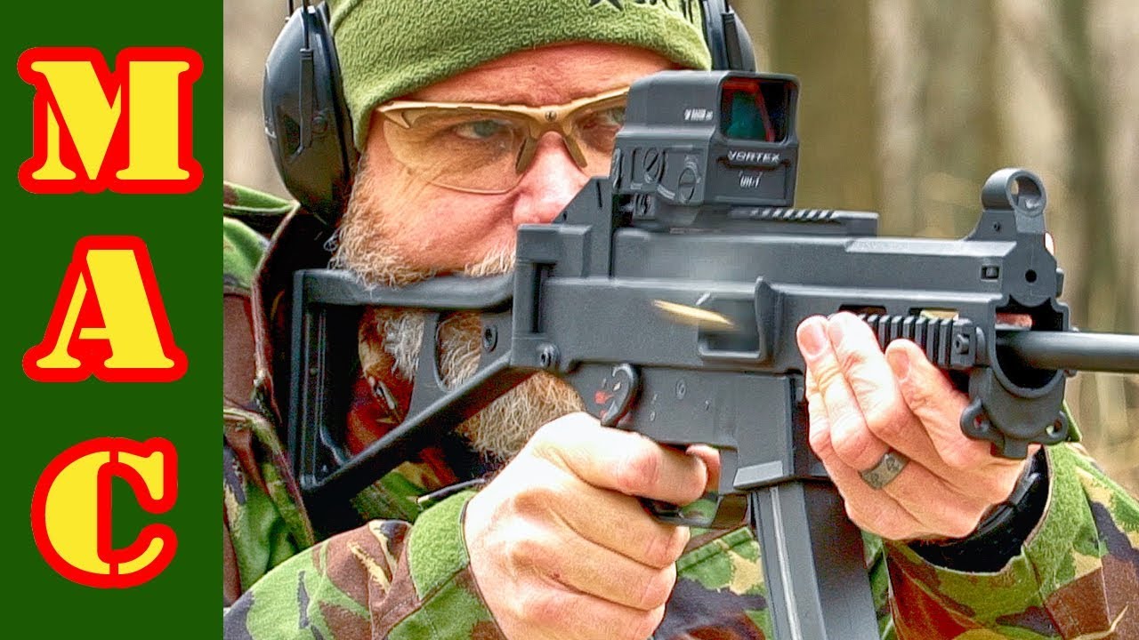 German HK Semi UMP in 9 mm - YouTube