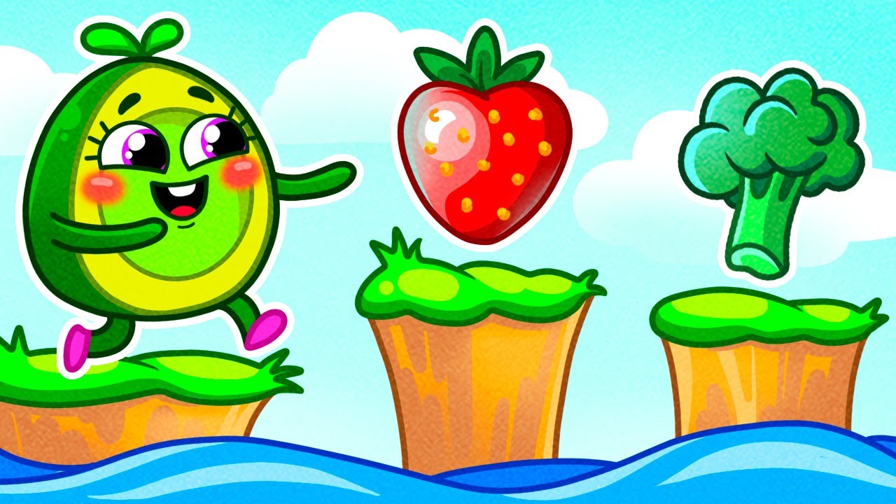 Healthy Food🥬 VS Junk Food🍔 | Mommy, Hamburger Monster Is Under Bed ...