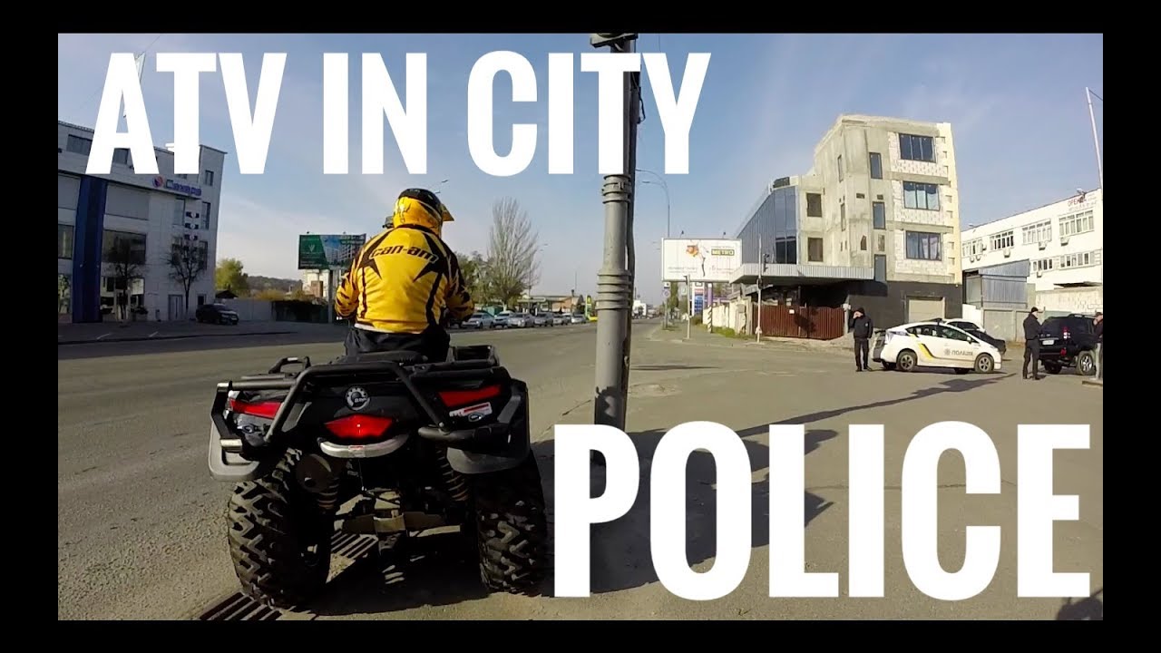 #KK ATV IN CITY Escape POLICE ATV Chase | POLICE VS MOTO - YouTube