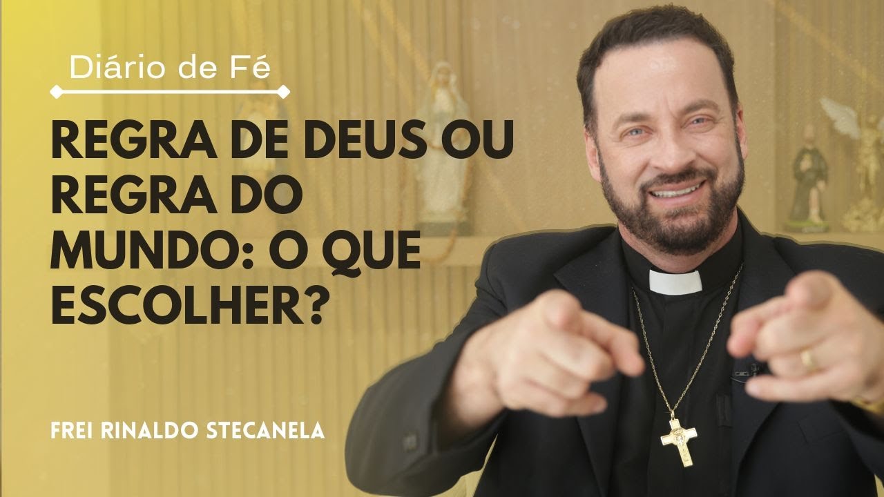 Regra de Deus ou regra do mundo: o que escolher? | Diário de Fé (Lc 14 ...