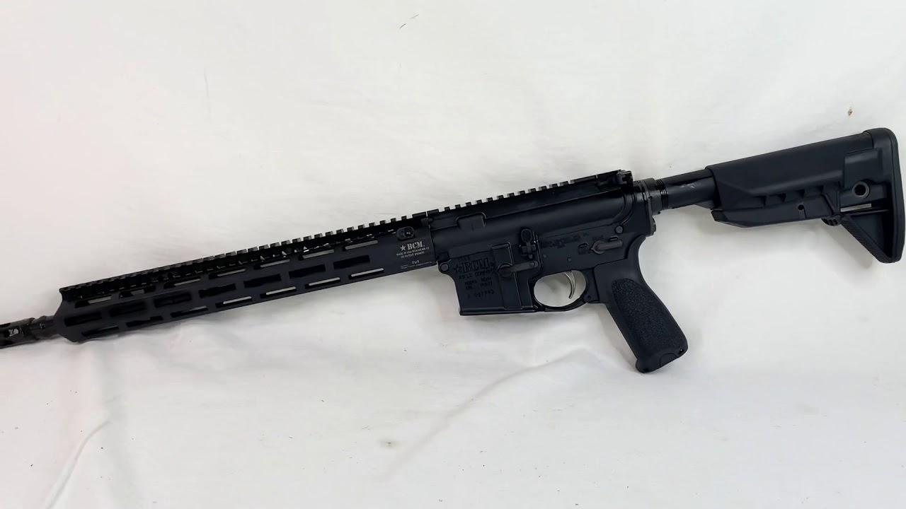 BCM Reece-14 14.5” (16”OAL) 5.56 AR-15 - Tabletop rundown - YouTube