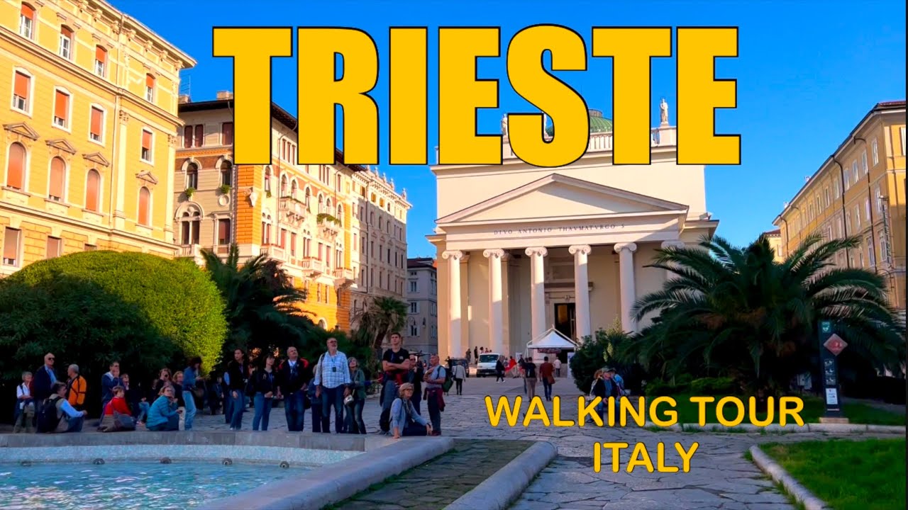 ITALY - TRIESTE WALKING TOUR, OCTOBER 2023, 4K 60FPS - YouTube