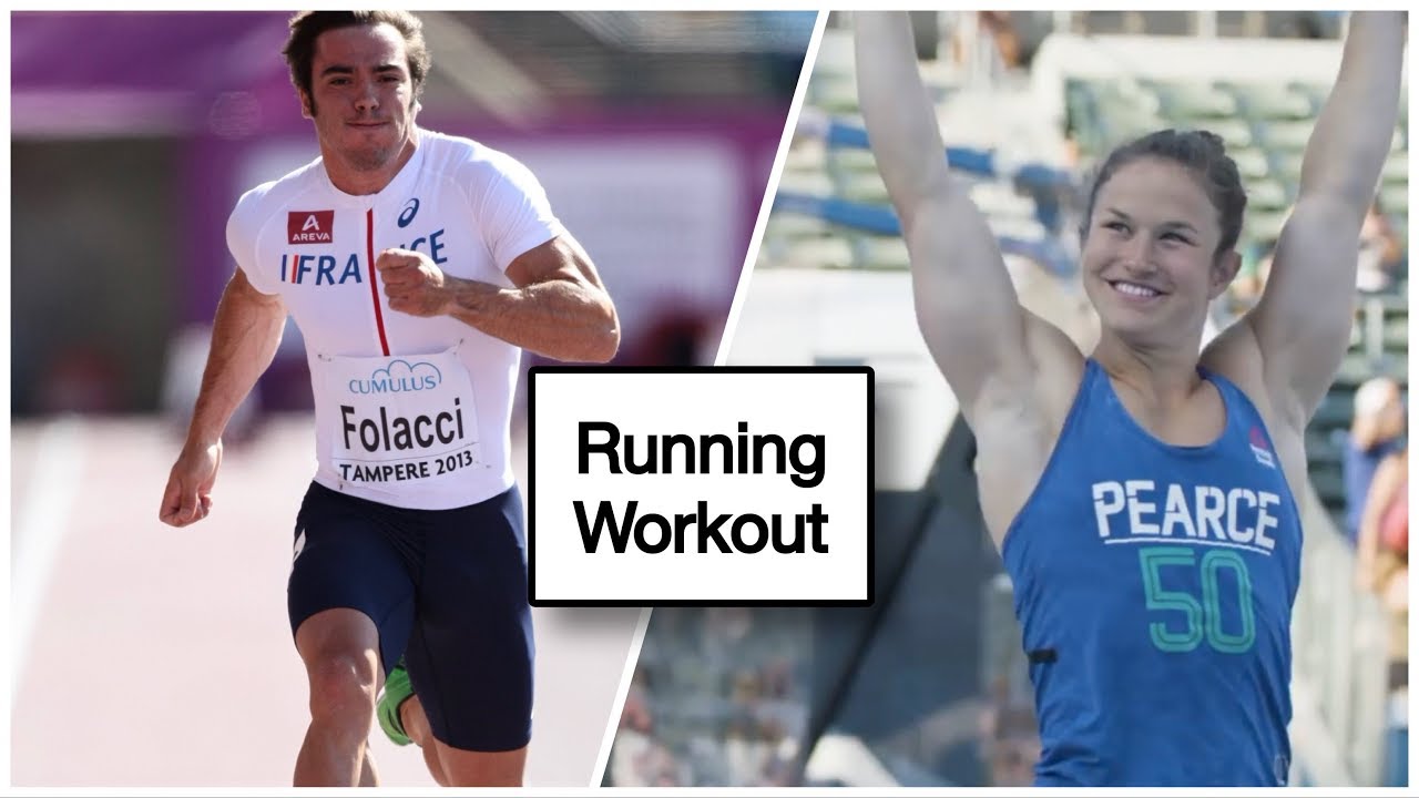 Alex Folacci & Kari Pearce - World Class Athletes (Running Workout ...