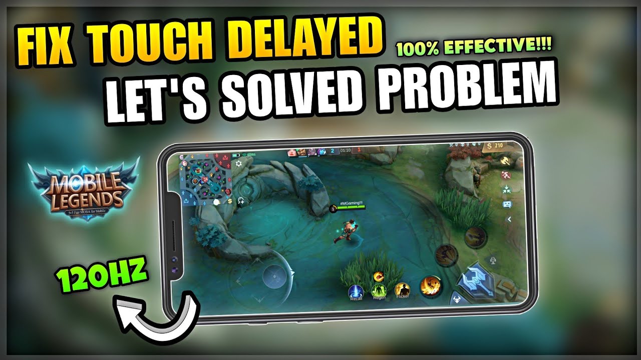 How To Fix SCREEN TOUCH DELAY in Mobile Legends | Supported All Devices ...