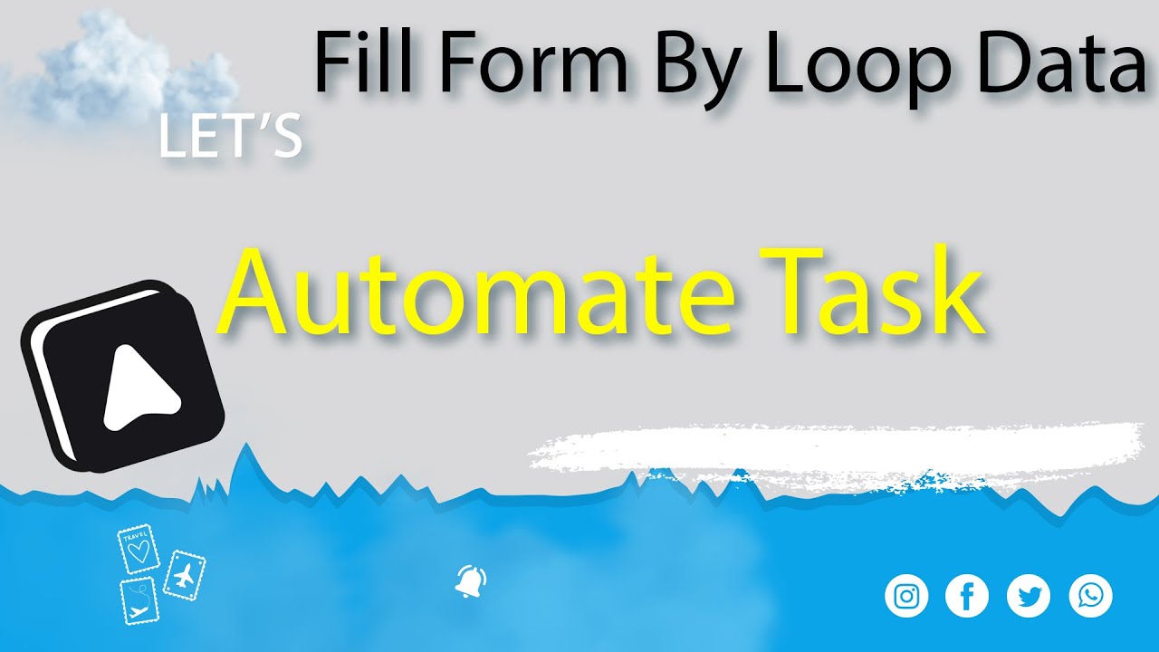 Fill Form with Loop on Data in Automa | Automa - YouTube