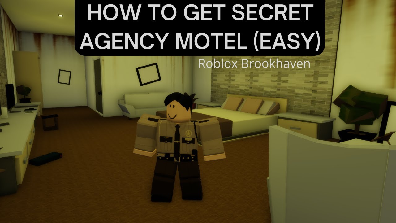 HOW TO GET SECRET AGENCY MOTEL! | Roblox Brookhaven Update - YouTube
