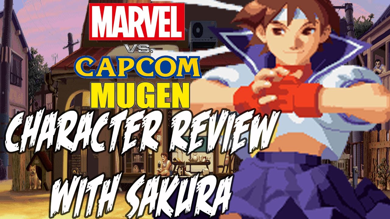 Marvel vs. Capcom M.U.G.E.N: Character Review w/ Sakura - YouTube