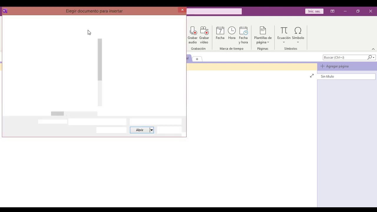 como poner una tabla de exel en onenote [ parte 2 ]. - YouTube