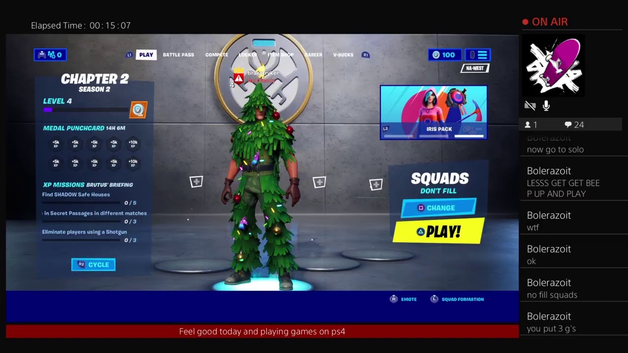 Fortnight Live steam - YouTube