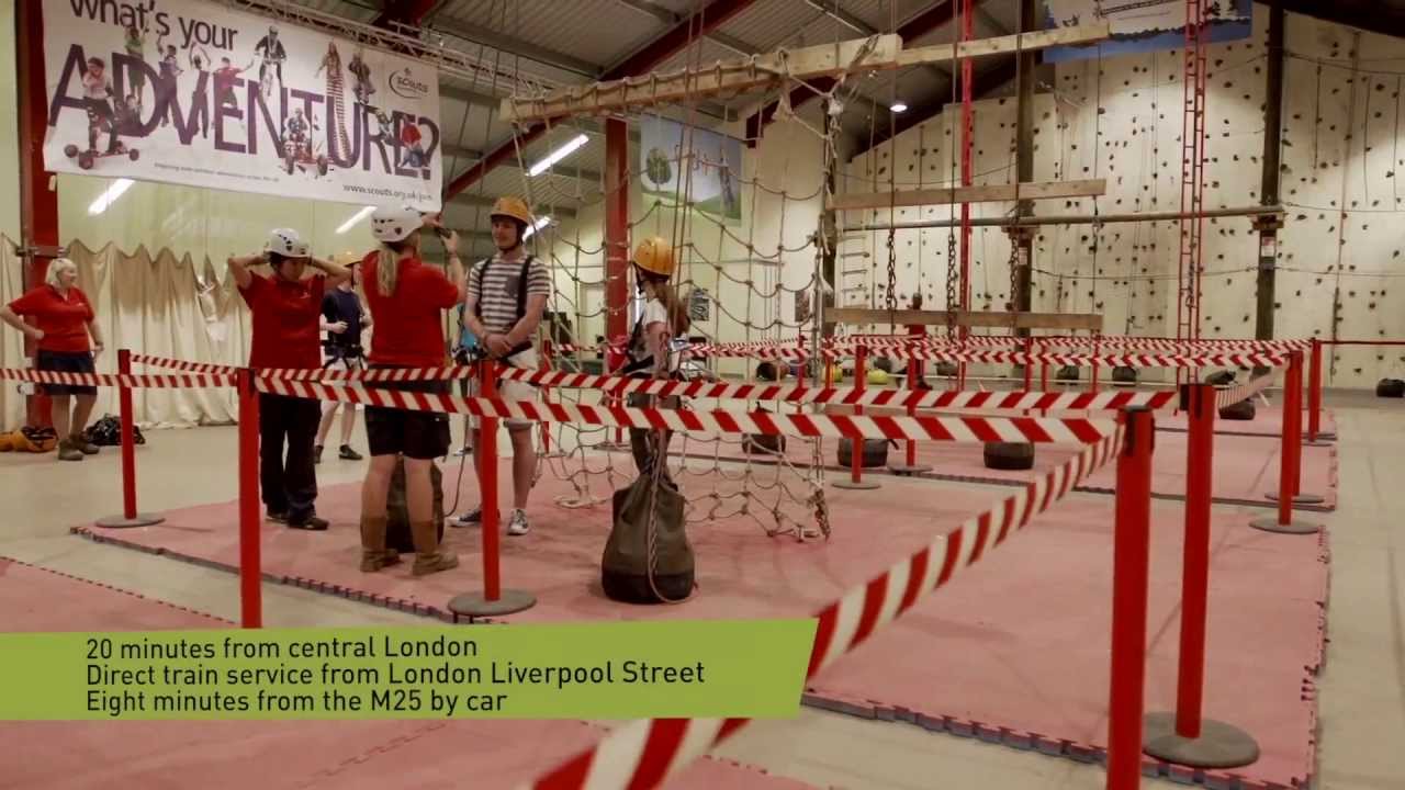Gilwell Park Training and Team Building - YouTube